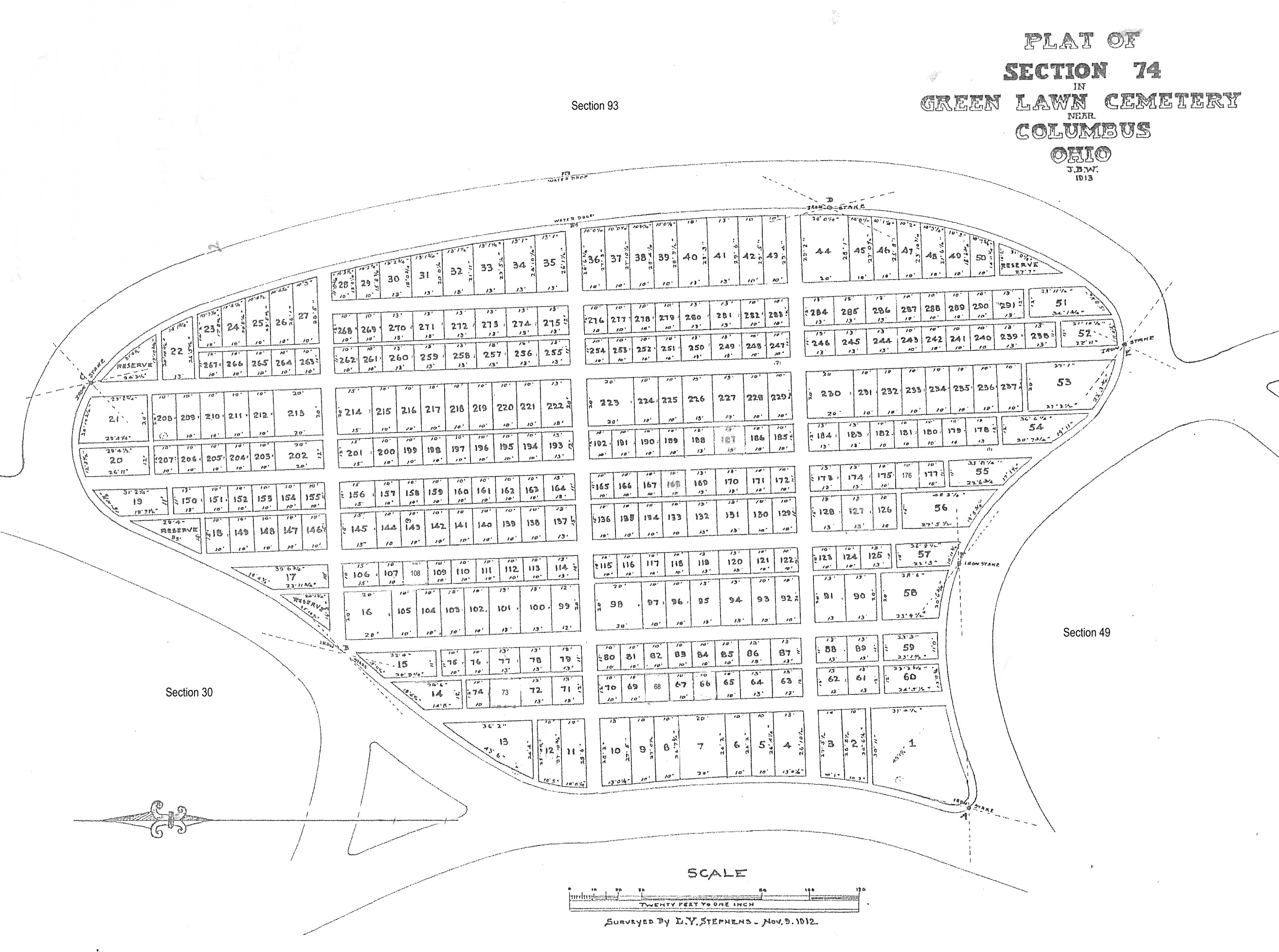 Green Lawn Cemetery List of Burials